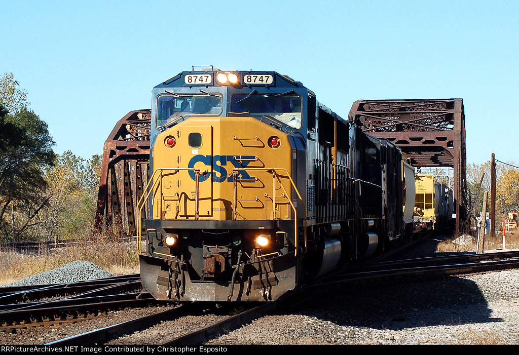 CSX SD60I 8747